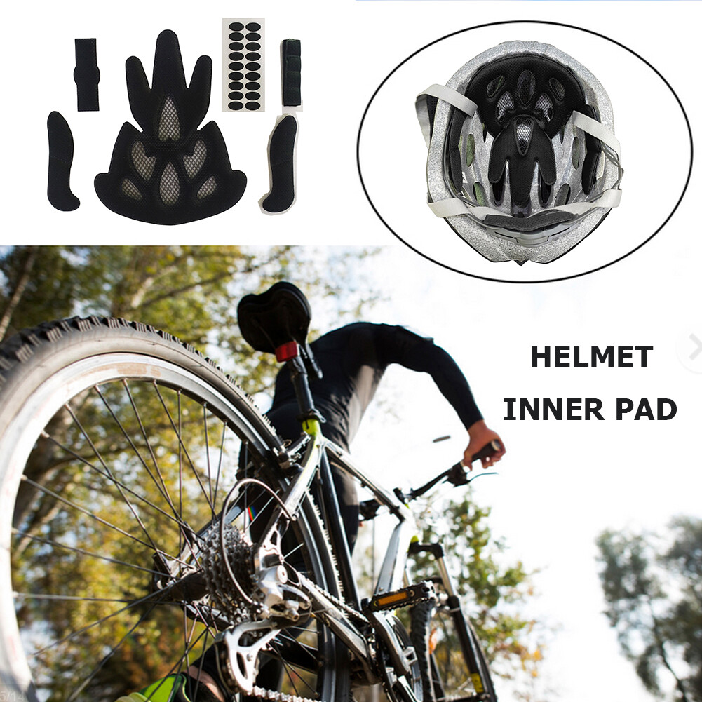 Universal Helmet Inner Foam Pads Kits Sealed Sponge Set for Cycling ...