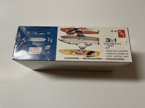 AMT 3 in 1 Customizing Boat Kit With Trailer Factory Sealed | eBay