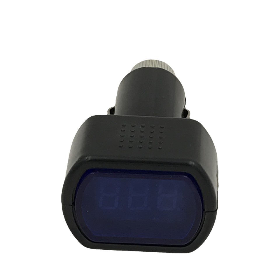 2xLED Car Auto Battery Electric Cigarette Lighter Voltmeter Voltage ...