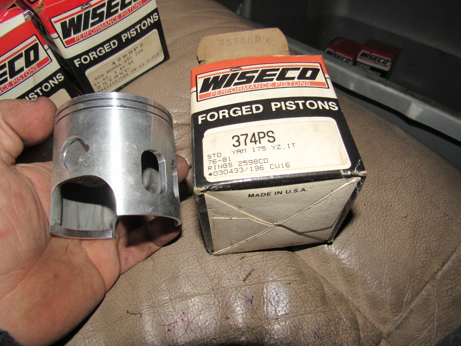 1976 Yamaha YZ175 1977 - 1981 IT175 Wiseco Piston 374PS for sale online ...
