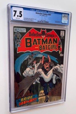 DETECTIVE COMICS #407 CGC 7.5 (1971) Neal Adams Man-Bat Cover | eBay