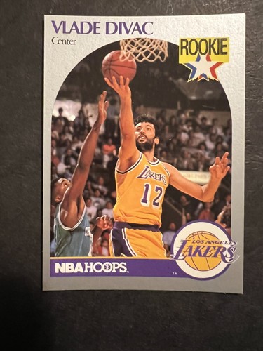 NBA HOOPS 1990 Basketball Card 🏀 VLADE DIVAC #154 Rookie | eBay