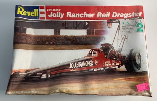 Revell Lori Johns' Jolly Rancher Rail Dragster 1/25 Scale Model Kit NEW ...