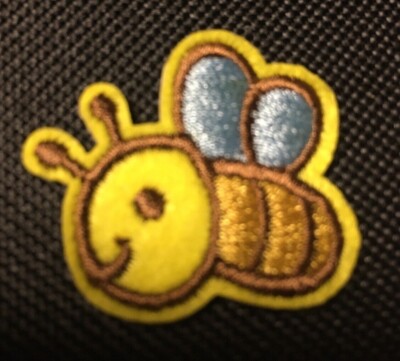 Biene Aufnäher Aufbügler patches ,H:ca.3,5 cm,B:ca.3,5 cm. | eBay.de