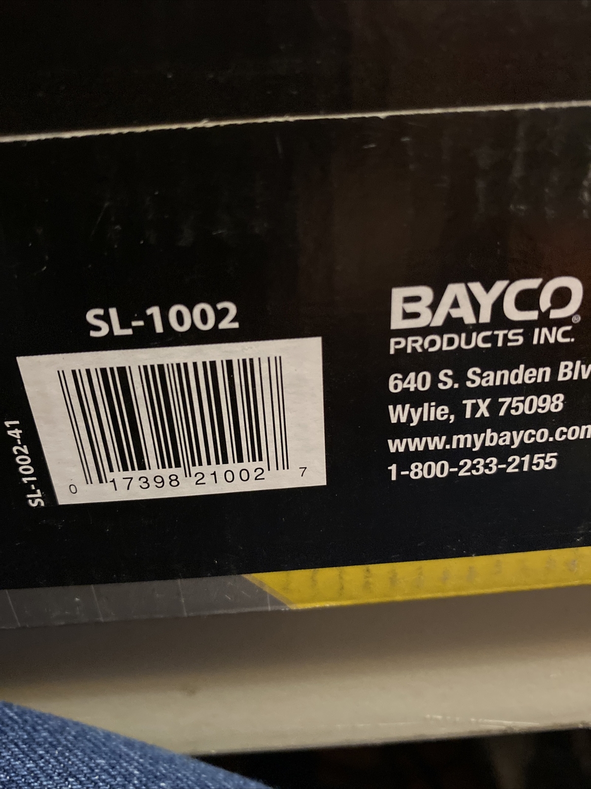 Bayco Products Inc Sl-1002 Temp Job Light 120v 500w for sale online | eBay
