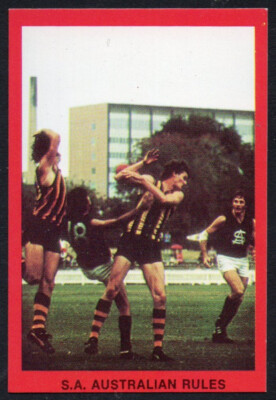 1973 AFL [SANFL] TIP TOP SUNBLEST SPORTS ACTION CARD - Colin MacVICAR ...