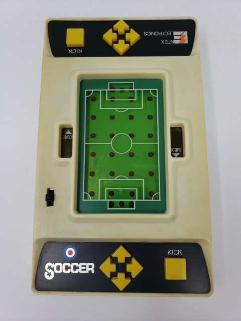 Vintage Entex Electronic Hand Held Soccer "football"game #6003 Tested ...