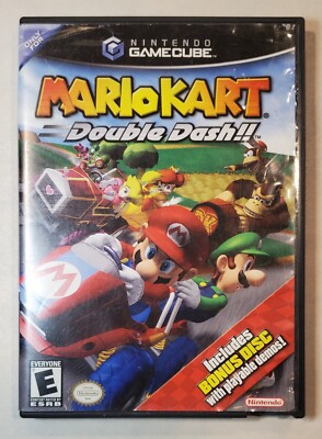 2003 Mario Kart Double Dash Bonus Disc Nintendo GameCube Case & Manual ...