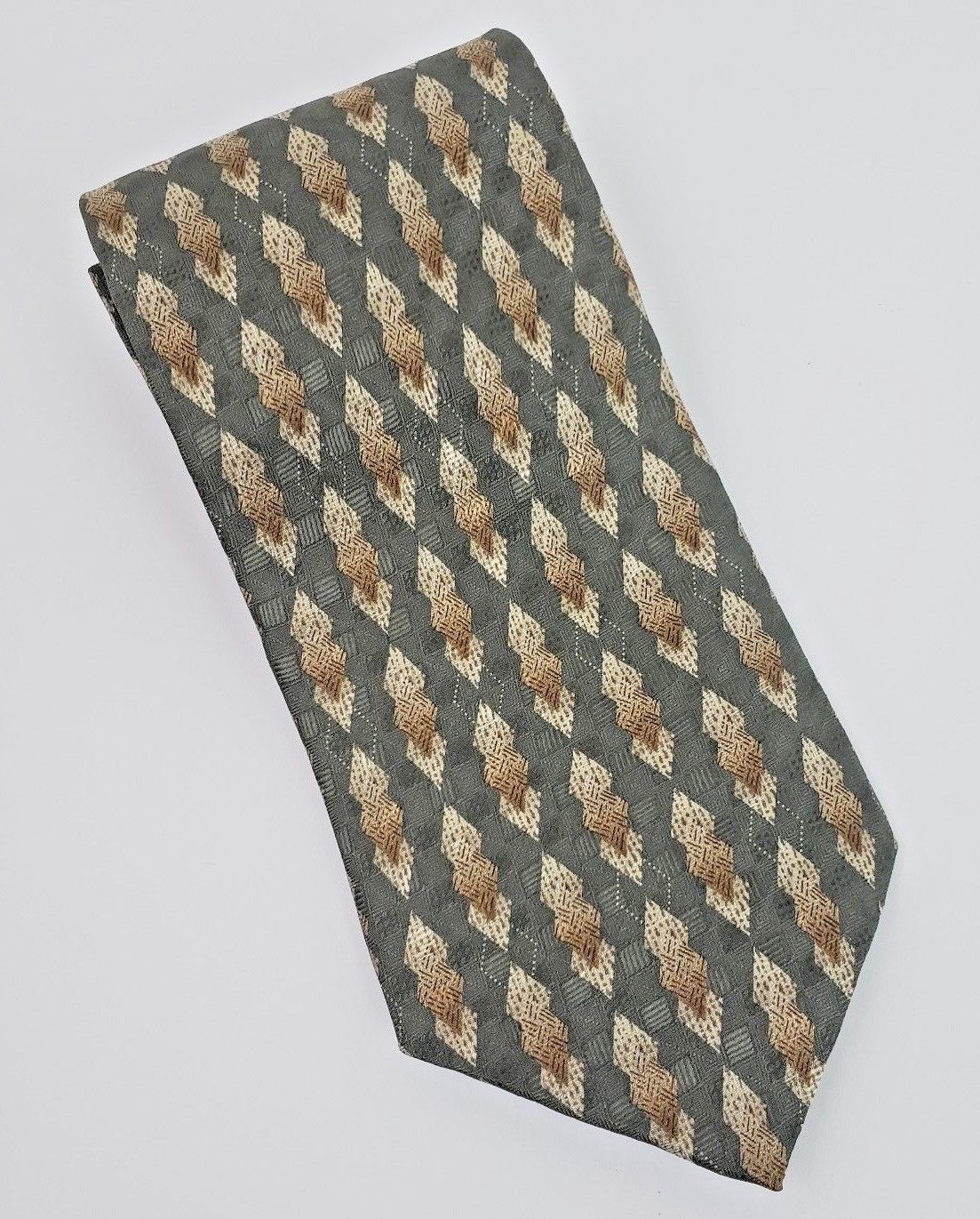 Haggar Clothing Co Men's Dress Suit Neck Tie 100% Silk 3.75"W 56"L ...