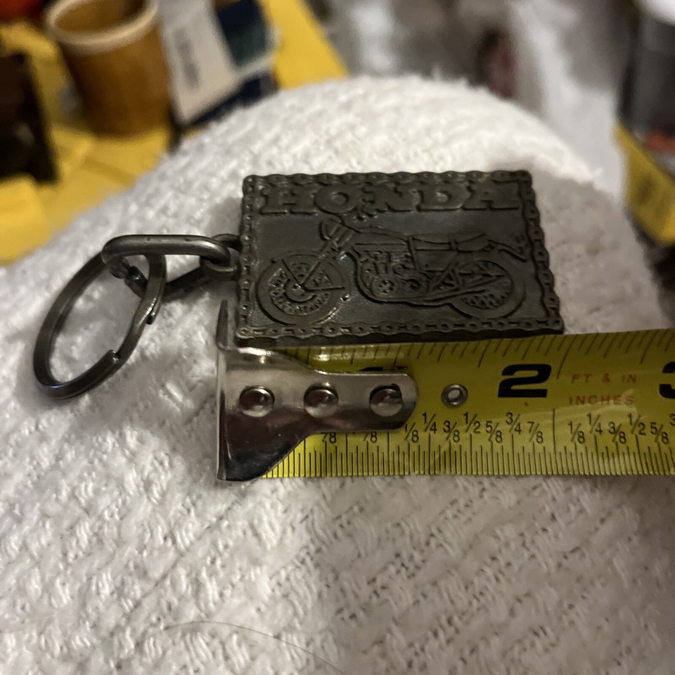 Honda Motorcycle Keyring Keychain Heavy Metal | eBay