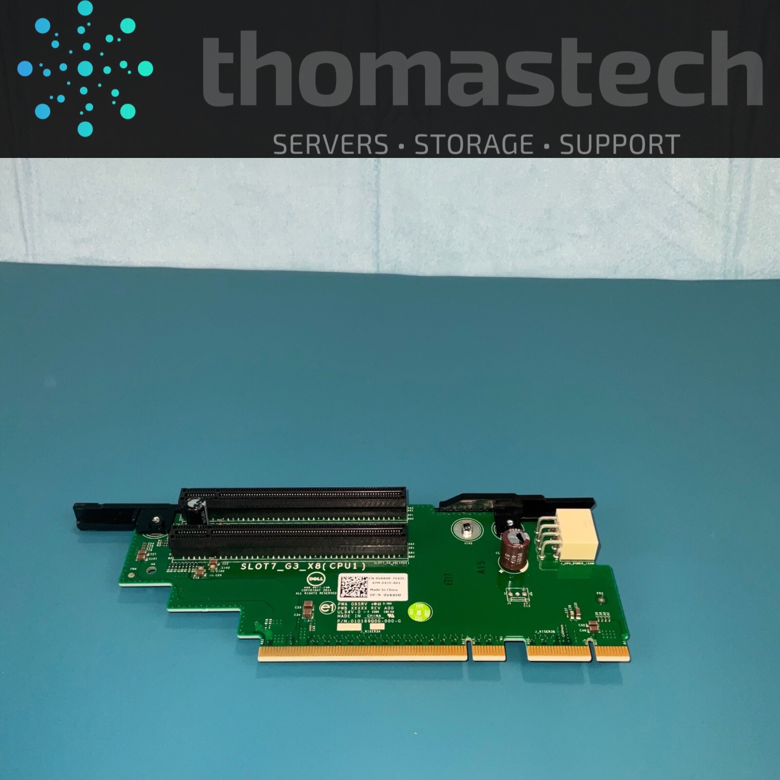 Dell PowerEdge R720 PCI-E x8 Server Riser Card Board VKRHF 0VKRHF | eBay