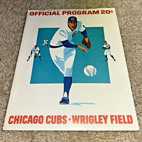 June 15, 1975 CHICAGO CUBS Scorecard vs CINCINNATI REDS - Scored | eBay