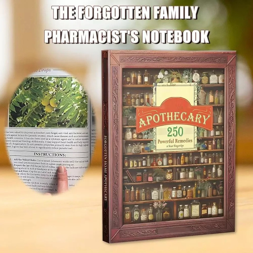 Original Forgotten Home Apothecary Book 250 Powerful Remedies At Your ...