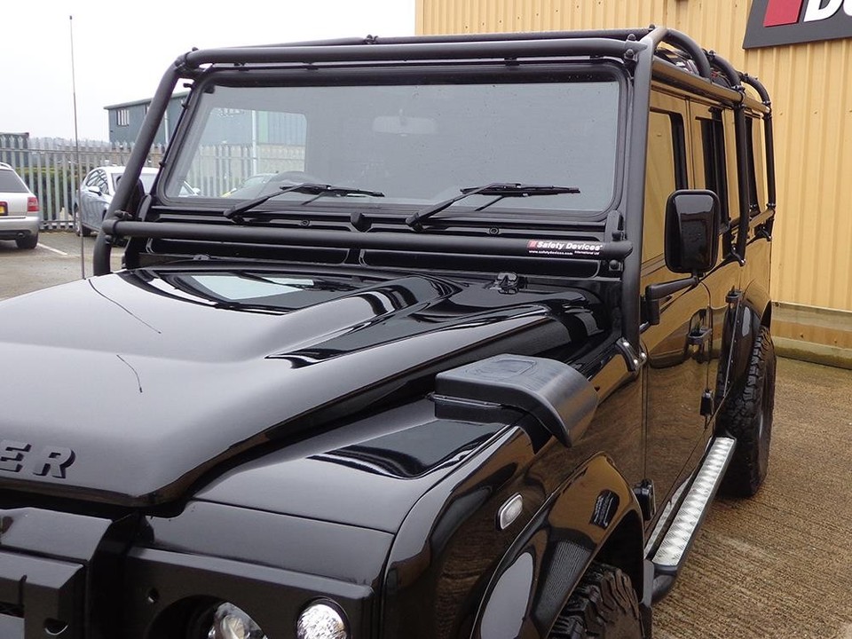 Full External Roll Cage - Land Rover Defender 110 Station Wagon ...