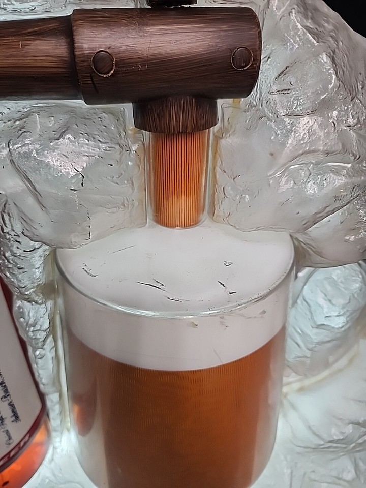 VINTAGE BUDWEISER BUD DRY DRAFT LIGHTED MOTION BEER SIGN TAP MUG 26"x22 ...