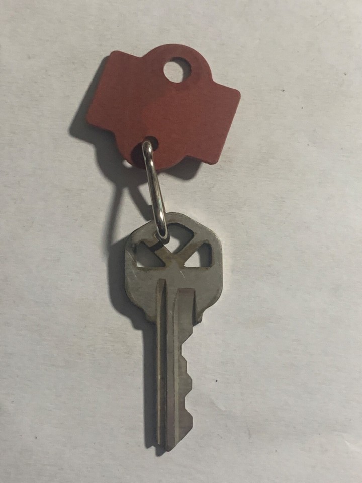 Vintage College Dorm room Hotel Motel Room Key Fob with Key #135 | eBay
