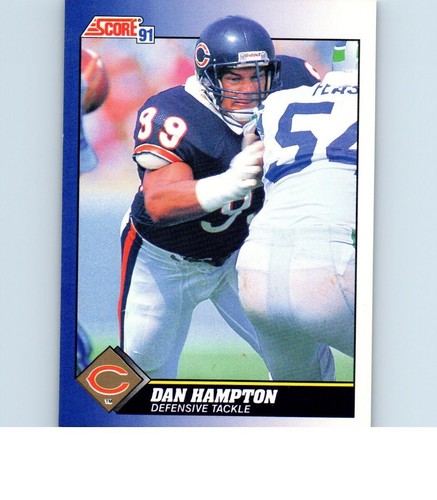 Dan Hampton 89 Bears 1991 Score NFL Football Trading Card | eBay