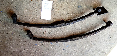 Two Rear Leaf Springs from Classic MG Midget 1275 Suspension Original ...