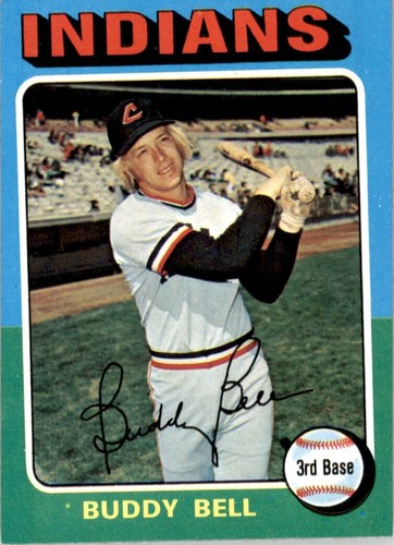 1975 Topps Baseball Buddy Bell (B) Cleveland Indians #38 | eBay