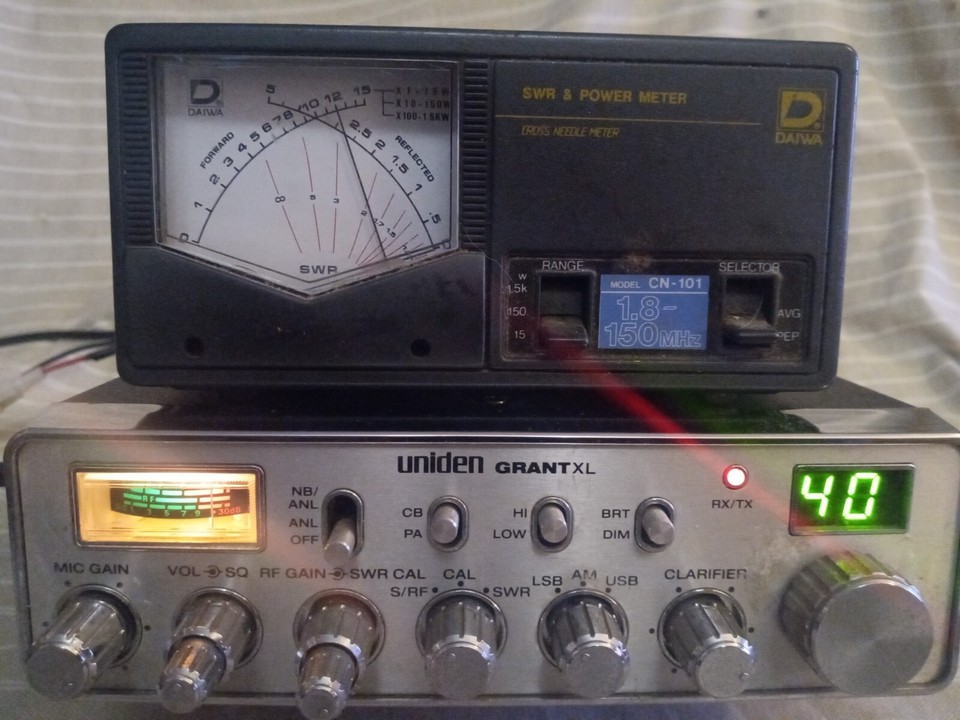 Vintage Uniden Grant XL 40CH AM CB Radio with Extra Channels Working ...