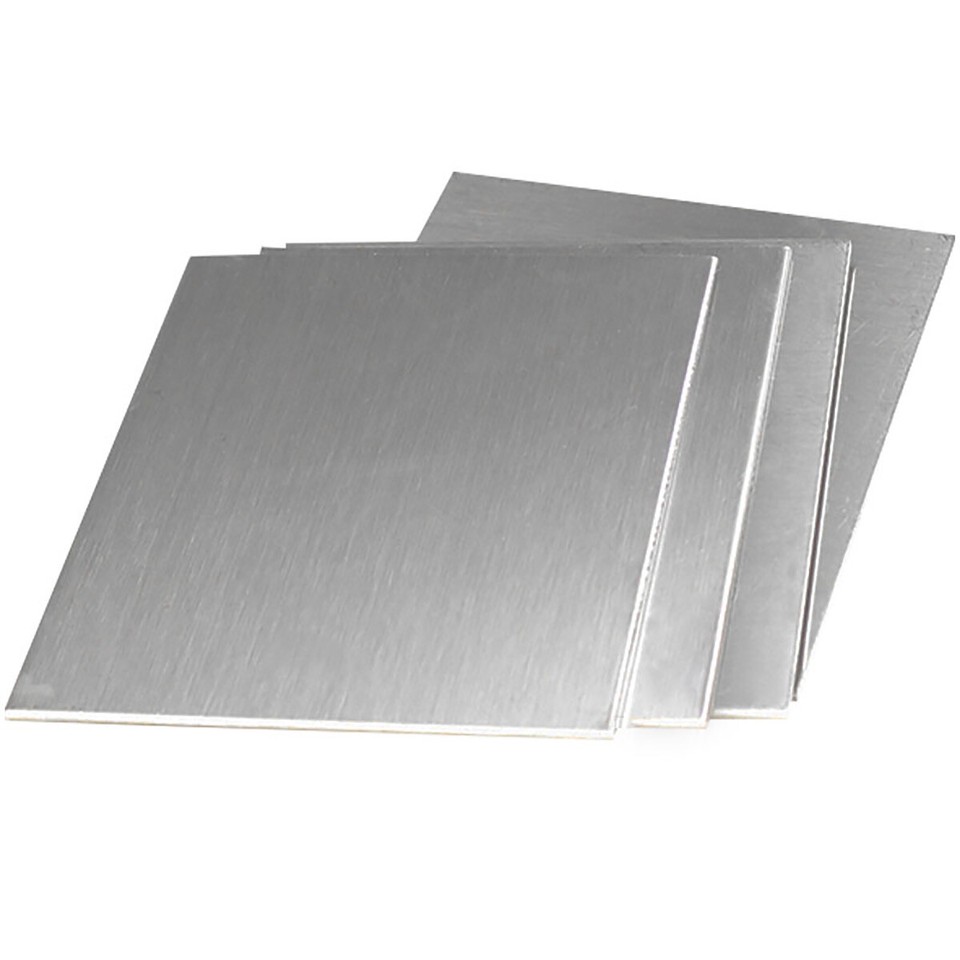 Stainless Steel Square Sheet Plate Metal Panel Board 100x100mm, Thick 0 ...