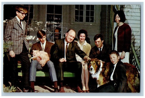 Political Postcard Elect EB Smith To The US Senate Family Cat Dog Scene ...