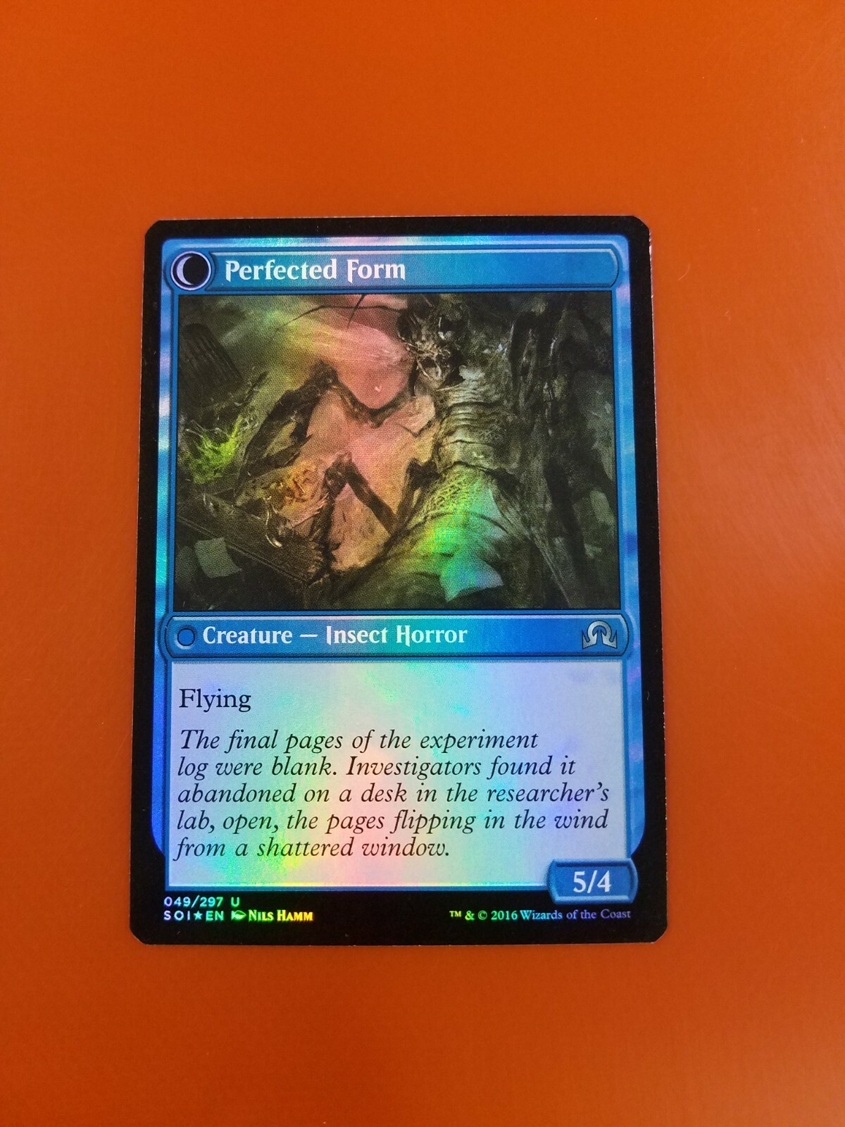 1x Aberrant Researcher // Perfect Form | FOIL | Shadows over Innistrad ...