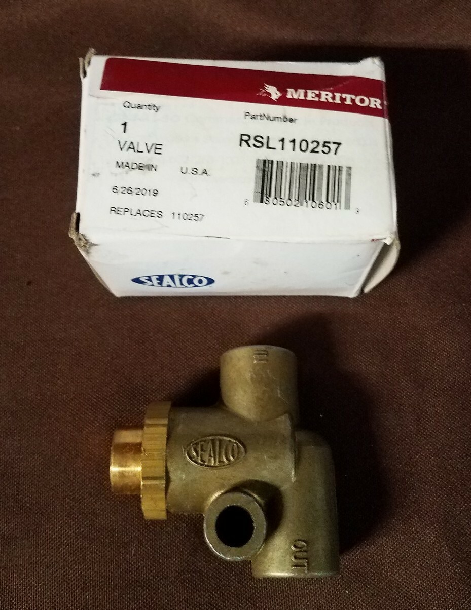 RSL110257 MERITOR Valve, Pressure Protection | eBay