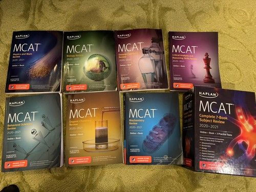 Kaplan Publishing MCAT Complete 7-book Subject Review 2020-2021 | eBay