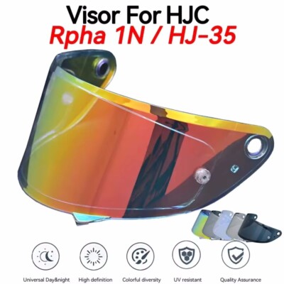 Motorcycle Helmet Visor Lens Fit For HJC RPHA 1N Rpha1N HJ-35 Helmet ...