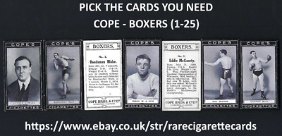 COPE - BOXERS (1-25) - PICK THE CARDS YOU NEED | eBay UK