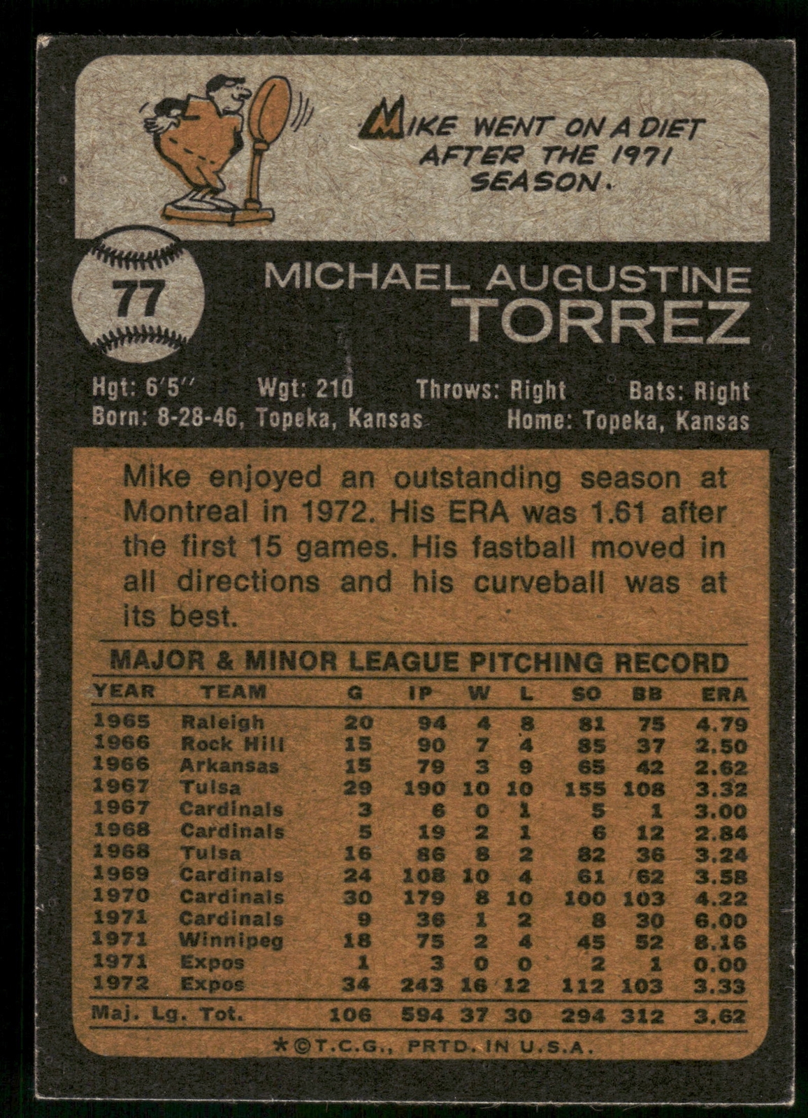 2015 Topps - Originals Buybacks #1973-77 Mike Torrez for sale online | eBay