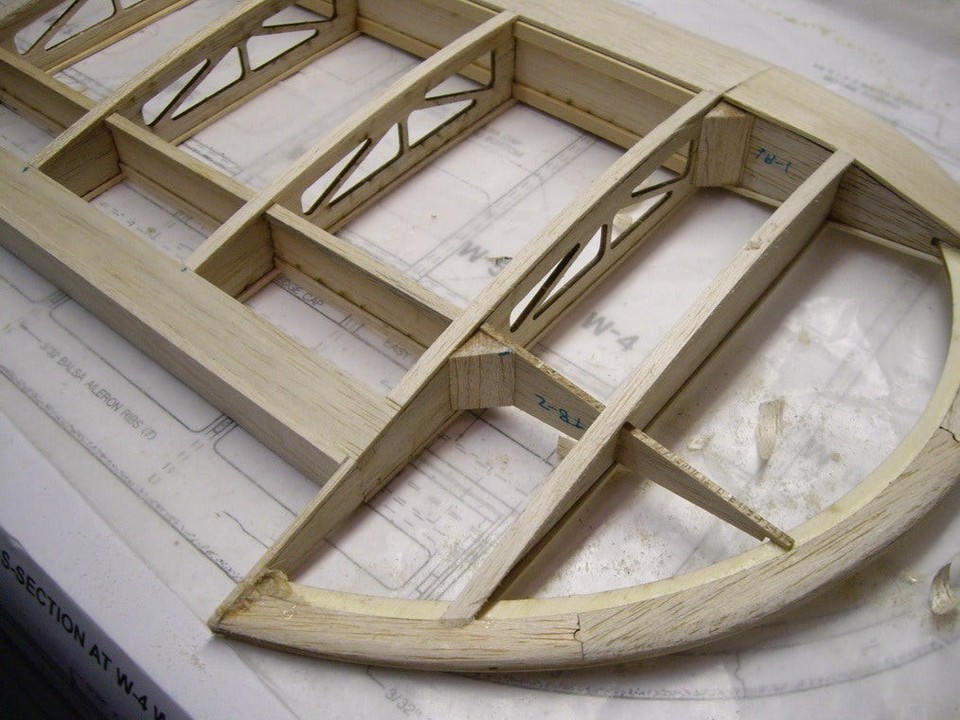 SIG Piper J-3 Cub 72in RC Scale Model Laser Cut Wing RIB & Former Set ...