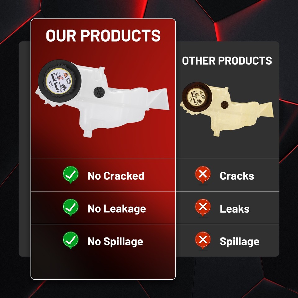 Engine Coolant Reservoir Tank W/Cap fit for 2006-2009 Land Rover Range ...