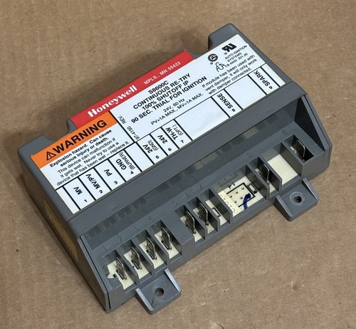 Honeywell S8600C 1015 100% Shutoff Intermittent Pilot Ignition Control ...