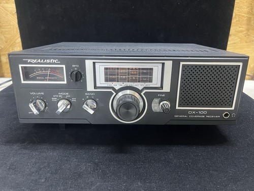 Realistic DX-100 Short Wave Receiver Model 20-206- Tested & Working | eBay