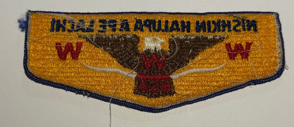 OA Lodge 489 Nishkin Halupa a Pe Lachi Vertical Eye Texas Flap Boy ...