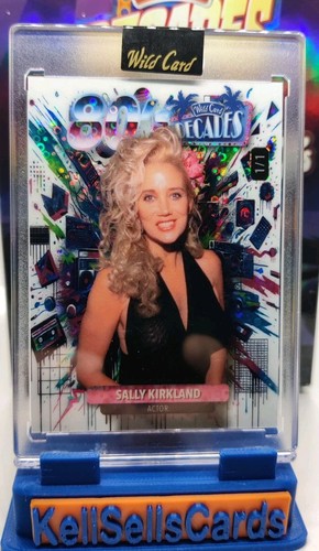 Wild Card Decades 1/1 Sally Kirkland "ANNA" Disco Donuts From The 80's ...