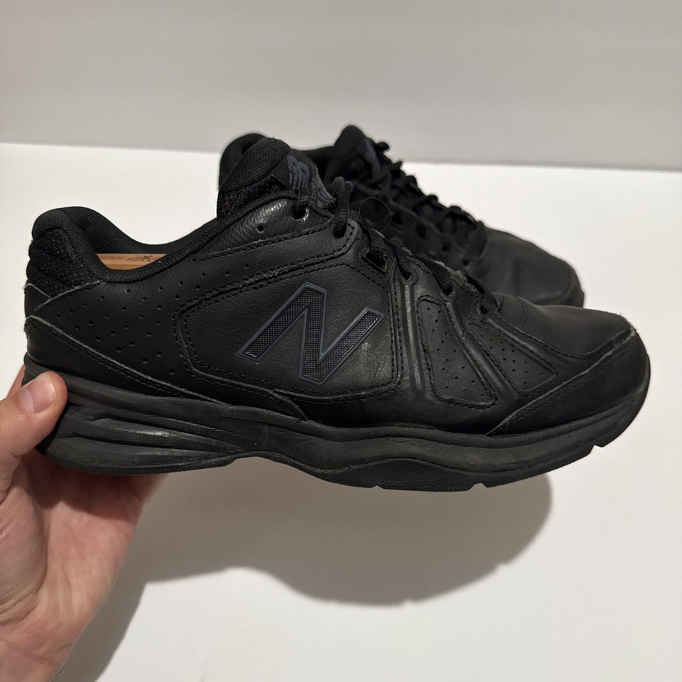 New Balance 409 MX409AB3 Low Top Training Sneakers Black Leather Men’s ...