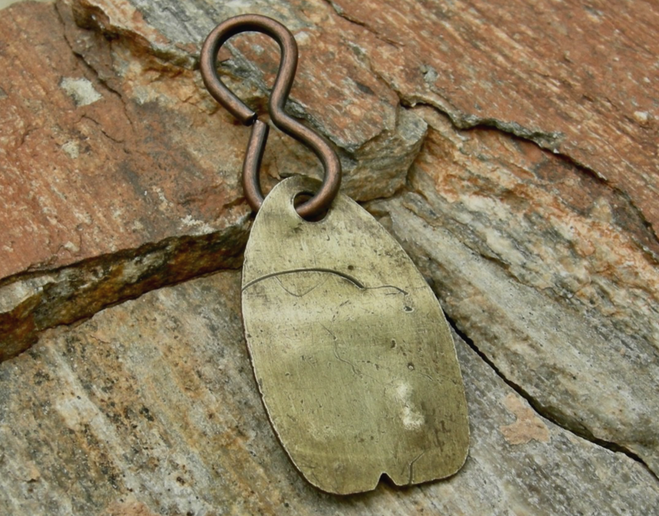 antique fnd GILA CO. ARIZONA "ARIZONA TRAPPERS LICENSE" LOW #1 HUNTING ...