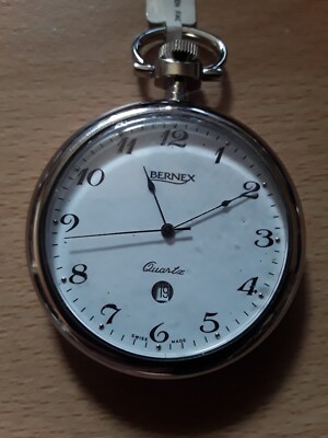 Gents Bernex Quartz Pocket Watch | eBay UK