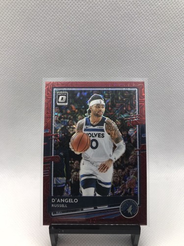 2020-21 Donruss Optic Choice Red #57 D'Angelo Russell /88 Los Angeles ...