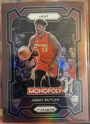2023-24 Panini Prizm Monopoly #46 Jimmy Butler Brown Prizm #/249 Heat ...