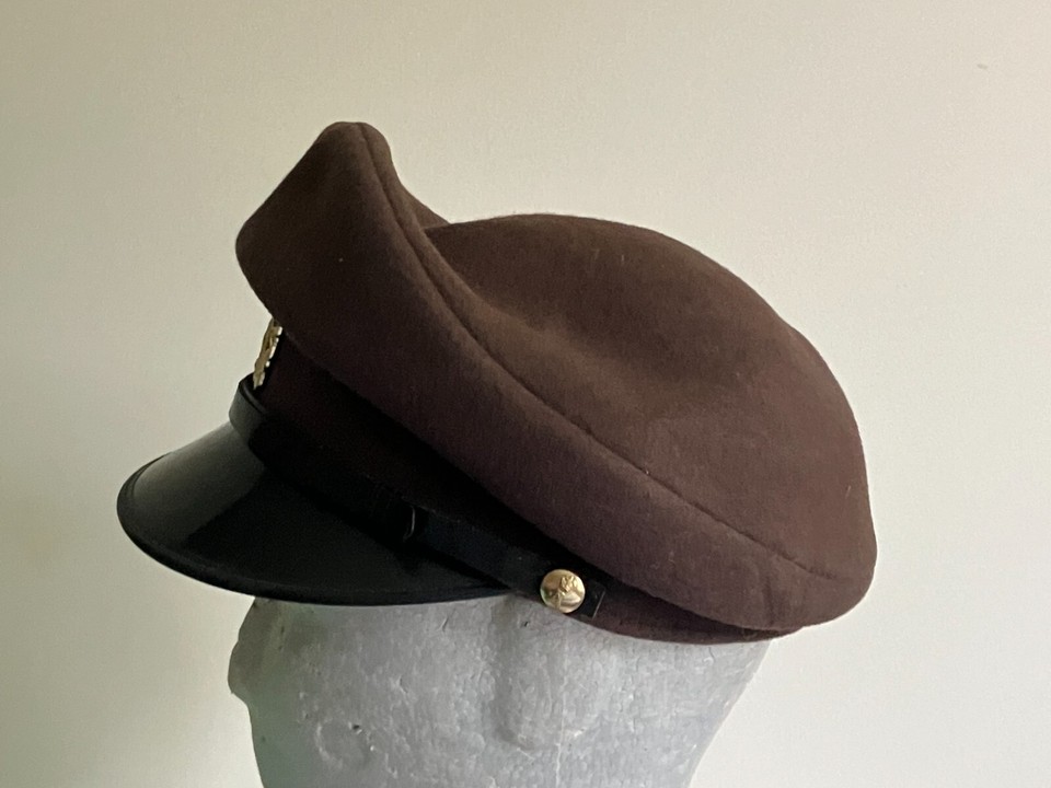 British Army QARANC Queen Alexandria's Royal Army Nursing Corps visor ...
