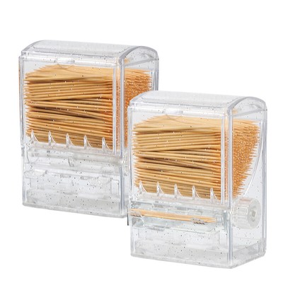 Toothpick Bottle Hotel Rotating Toothpick Box Home Use Box Toothpick ...