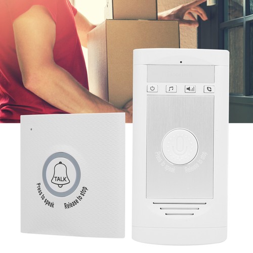 Intercom Doorbell Wireless Voice Mobile Elderly Call Bell Indoor ...