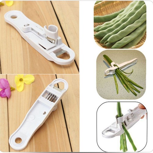 Convenient Vegetable Cutter Bean Slicer Runner Beans Peeler Cutter ...