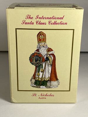The International Santa Claus Collection 1995 St. Nicholas Austria SC20 ...