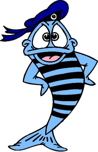 30 Custom Blue Sailor Fish Personalized Address Labels | eBay