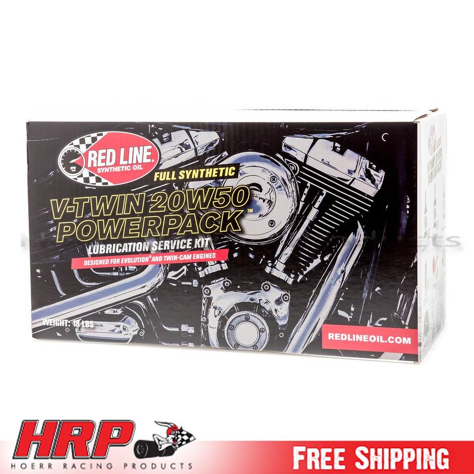 Red Line 90226 Motorcycle Big Twin Power Pack Kit - 20W50 (84 & UP) | eBay